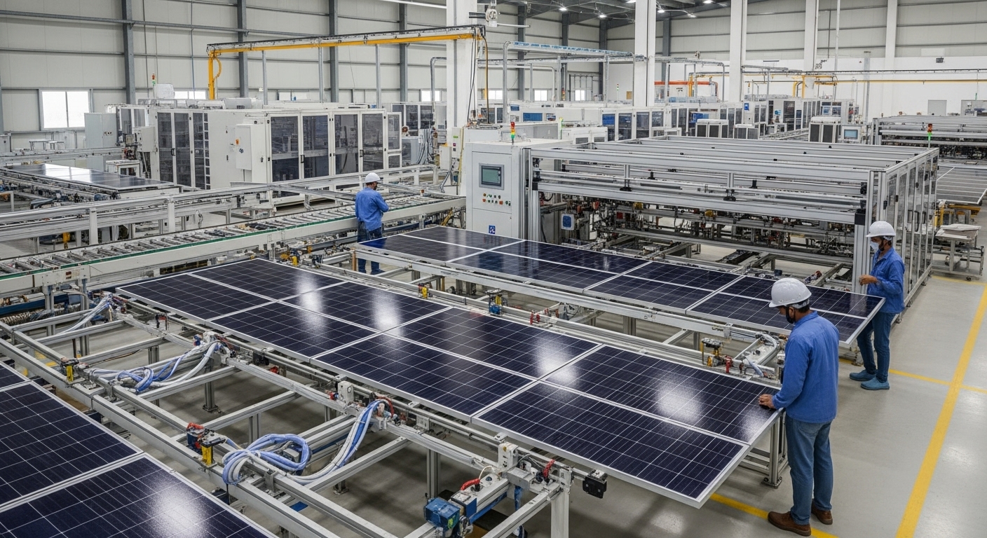 India’s Solar Module Manufacturing Capacity 2025 Breaks New Records